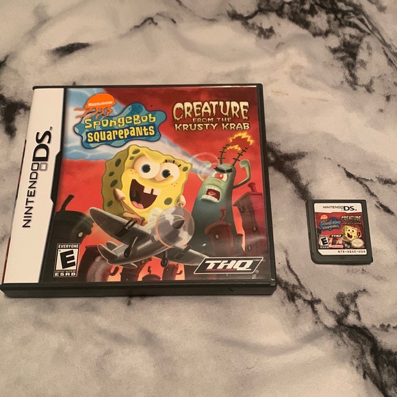 Nintendo | Video Games & Consoles | Nintendo Ds Nickelodeon Spongebob ...